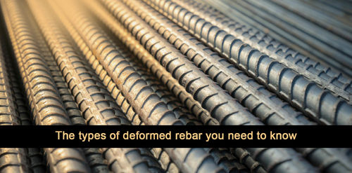 Les types de rebar déformé que vous devez connaître