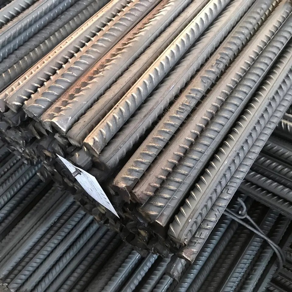 Polished Surface Deformed Shape Steel Bar Treatment HRB 400 6m For ...